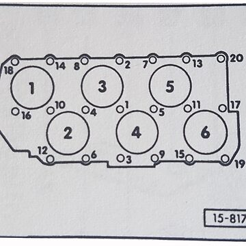 "VR6 Cylinder head diagram" Sticker for Sale by Erallus | Redbubble