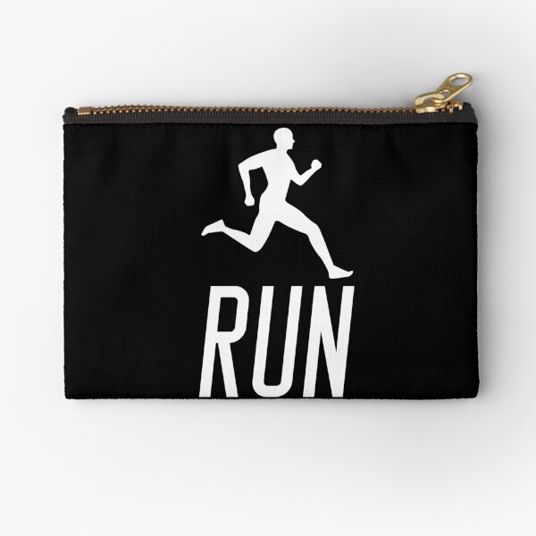 "Runner" Zipper Pouch for Sale by catchyphase | Redbubble