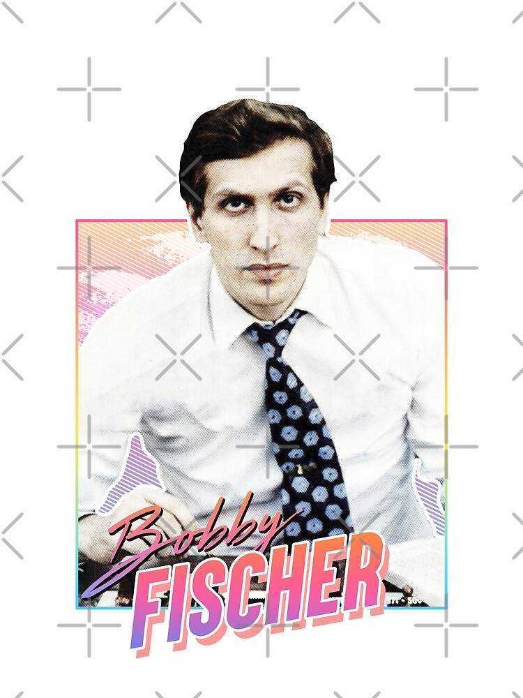 "Bobby Fischer - 80s design" Poster by BlueDoctor | Redbubble