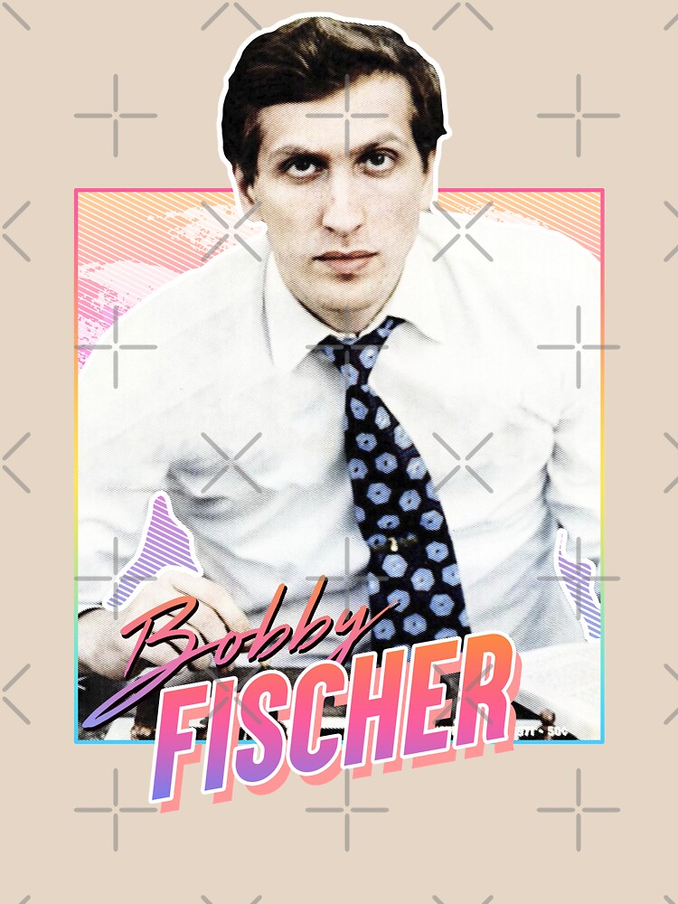 "Bobby Fischer - 80s design" T-shirt for Sale by BlueDoctor | Redbubble ...