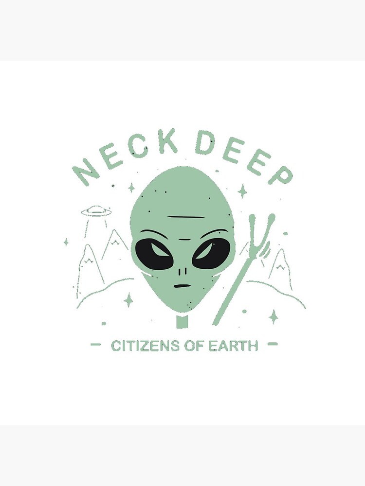 "neck deep" Pin for Sale by xprettyxinpvnk | Redbubble