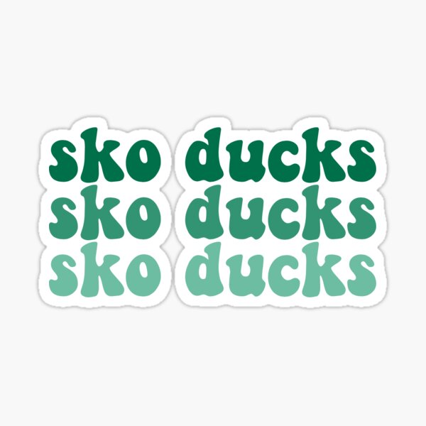 Sko Ducks Stickers | Redbubble