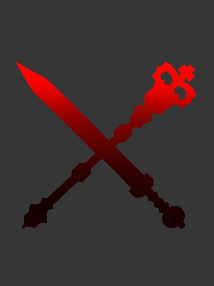 "Vampire: The Masquerade Clan Ventrue Gradient Red Symbol" Poster for ...