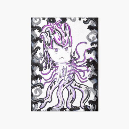 "Obsidian Chibi" Art Board Print for Sale by LetZoeSpoilYou | Redbubble