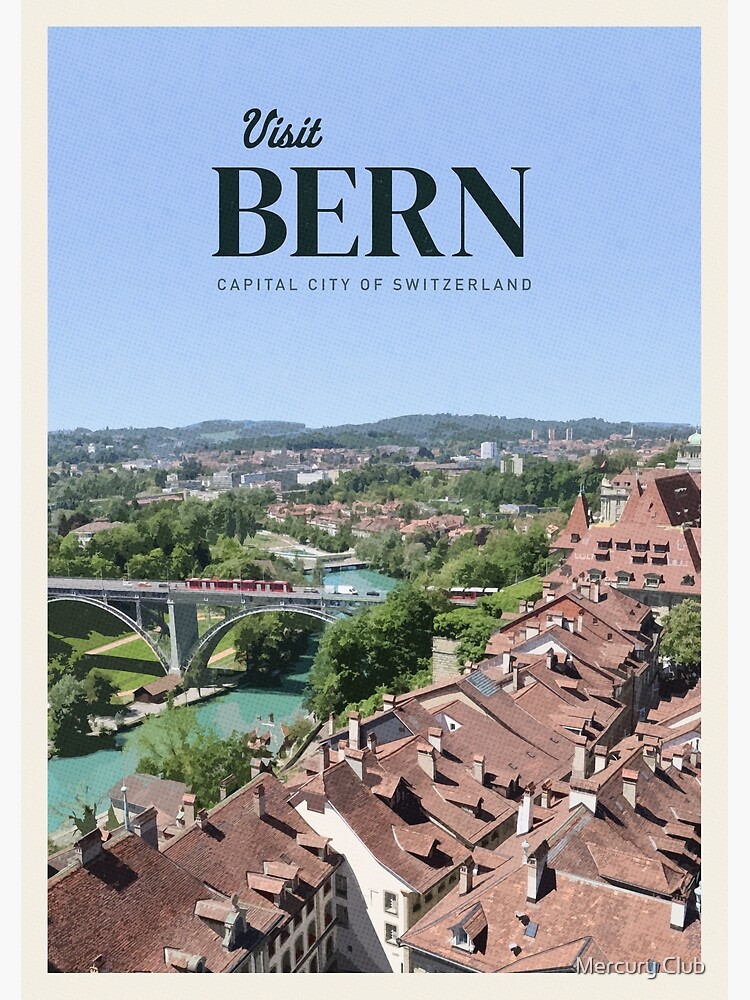 Visit Bern Premium Matte Vertical Poster sold by Grievous Equatorial ...
