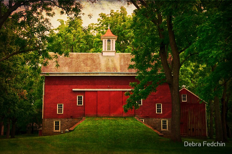 "The Barn at Tinicum Park" by Debra Fedchin | Redbubble