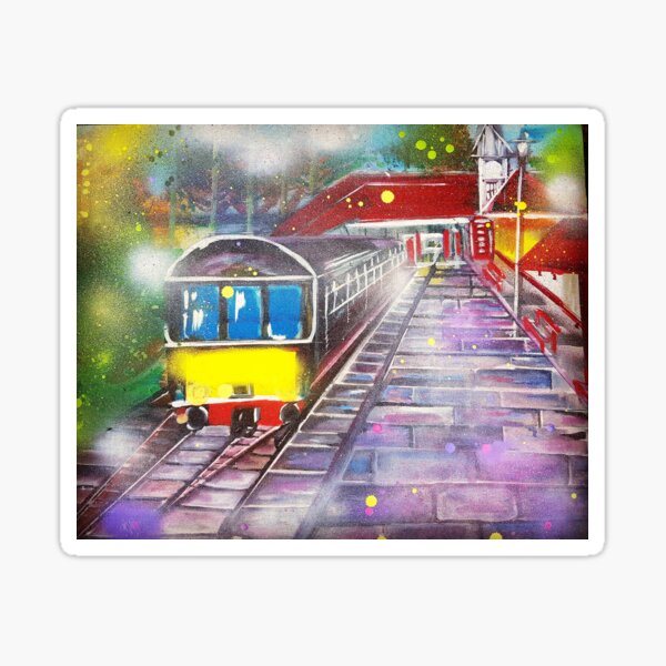 "'Waiting'" Sticker by ShirynWynterArt | Redbubble