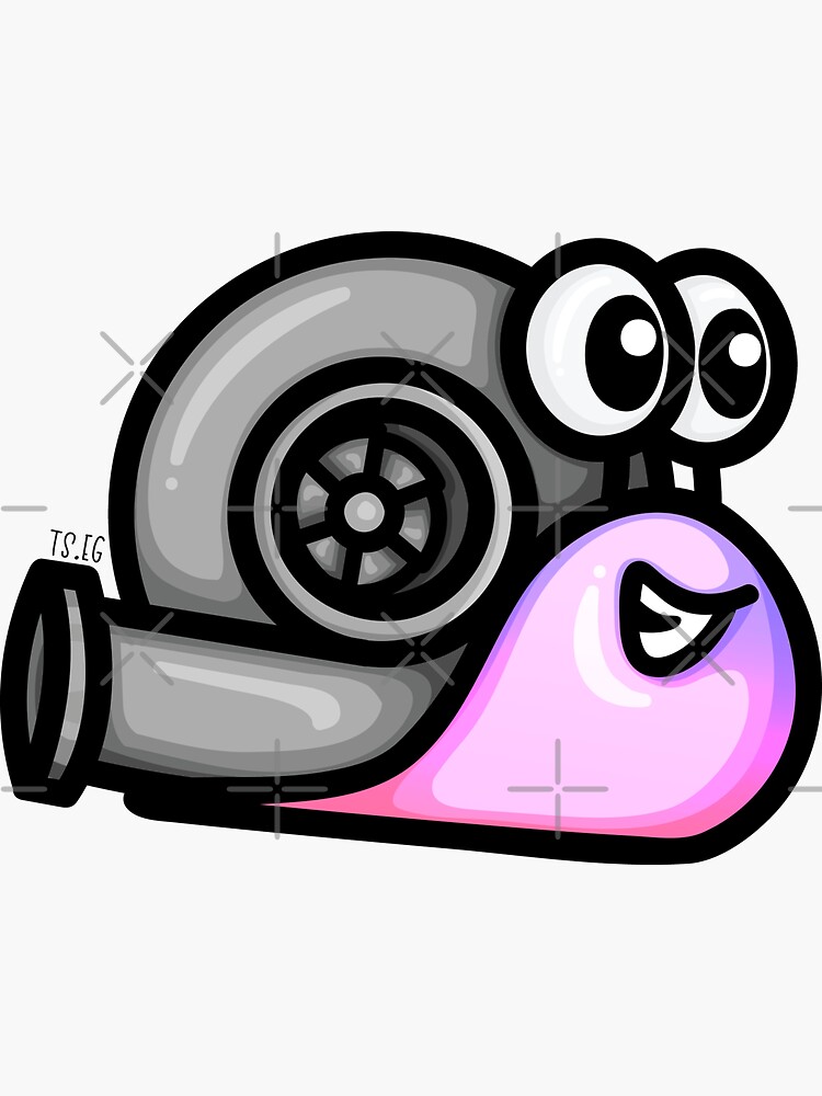 Turbo snail sticker store