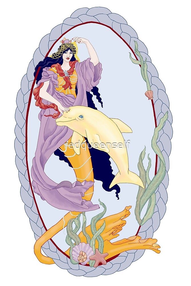 "Amphitrite" by redqueenself | Redbubble