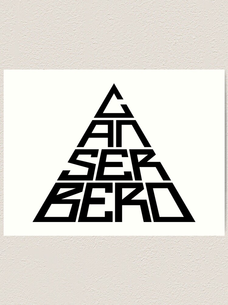 "Canserbero LOGO" Art Print for Sale by jeancm27 | Redbubble