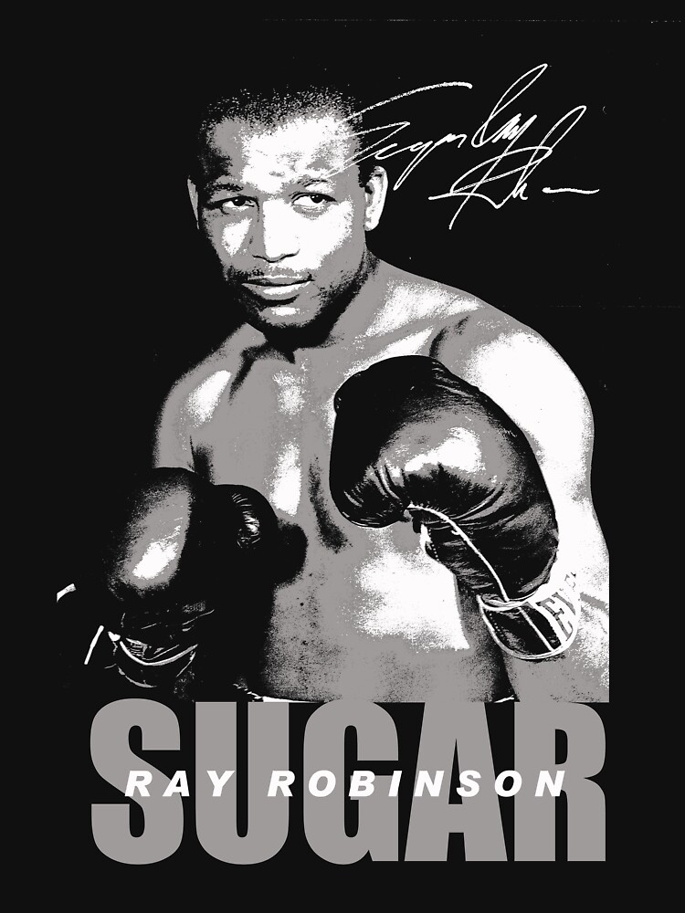 "sugar ray robinson" T-shirt for Sale by redboy | Redbubble | sugar ray ...