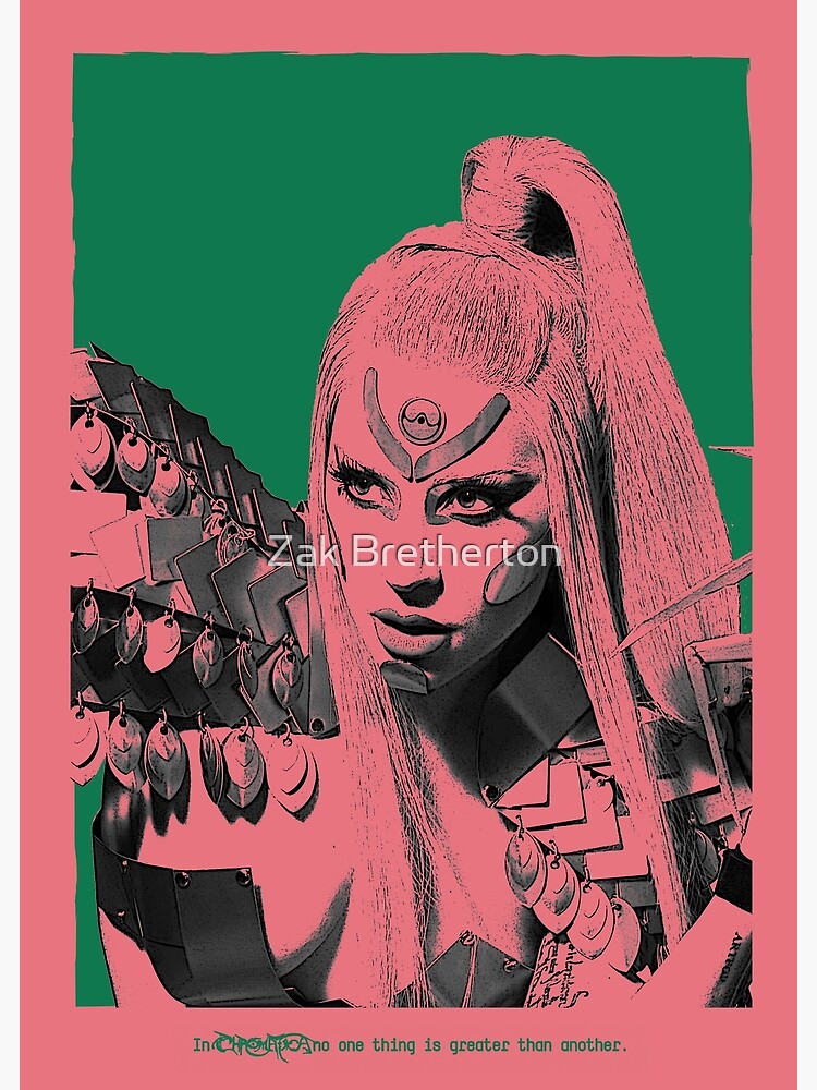 "Chromatica" Poster for Sale by ZB1994 | Redbubble