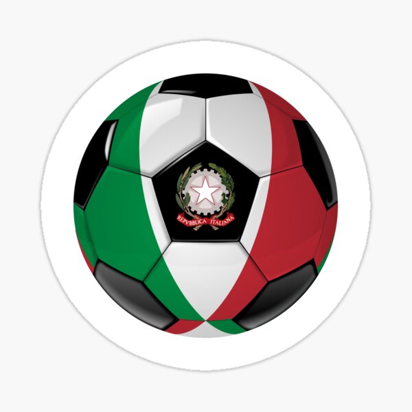 "Italy - Italian Flag - Football or Soccer" Sticker for Sale by graphix ...