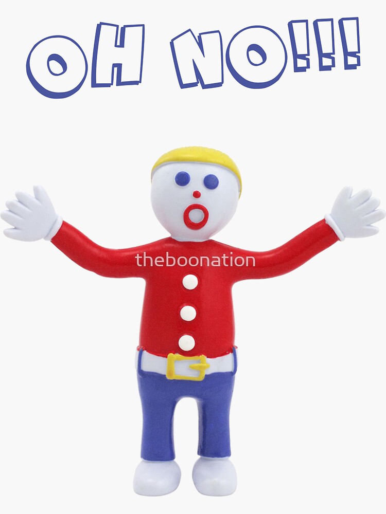 "Mr. Bill" Sticker for Sale by theboonation | Redbubble