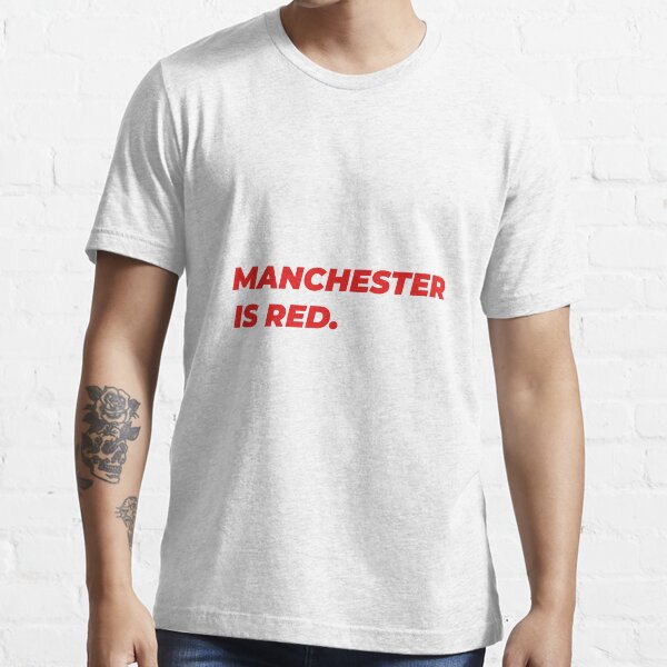 "Manchester is Red." T-shirt by mazietilly | Redbubble | manunited t ...