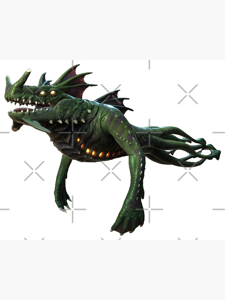 Sea Dragon Leviathan Subnautica Fly Tiger