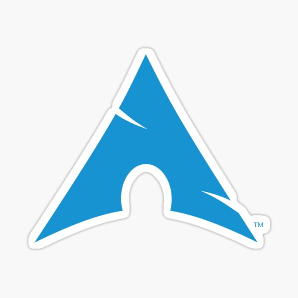 "arch linux " Sticker by geekgoods | Redbubble