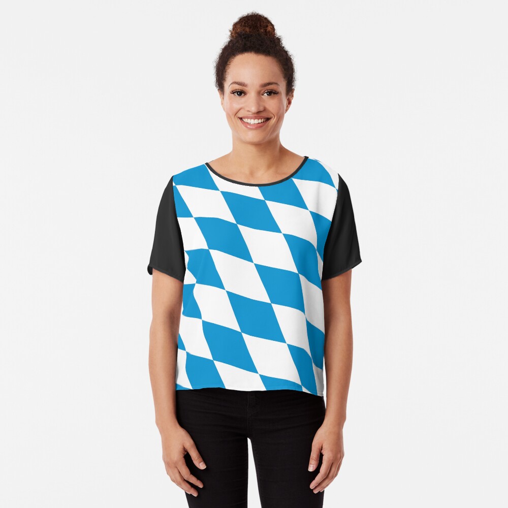 "Bavarian Diamond Pattern (Lozenge Flag / Bavaria / Germany)" Poster by ...