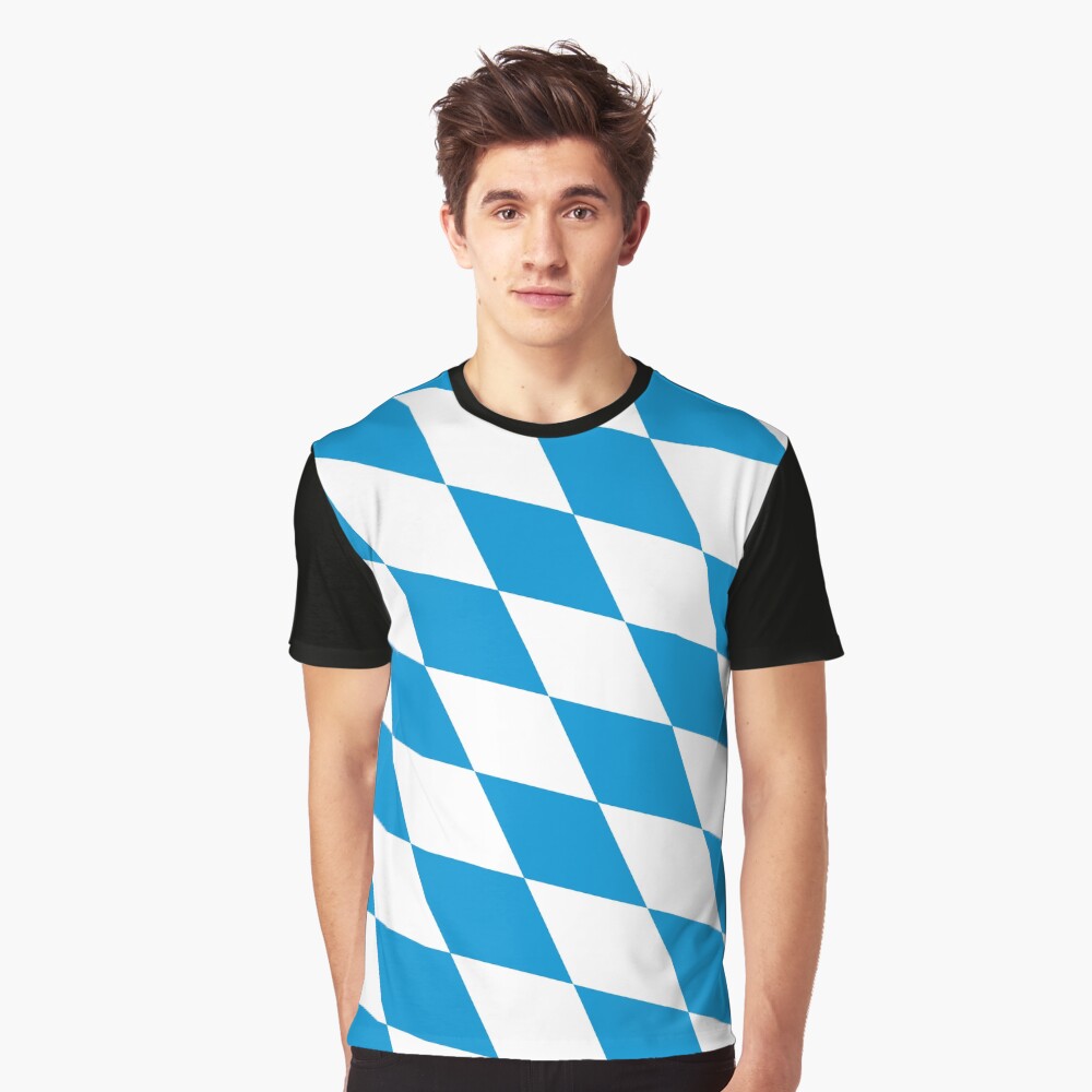 "Bavarian Diamond Pattern (Lozenge Flag / Bavaria / Germany)" Poster by ...