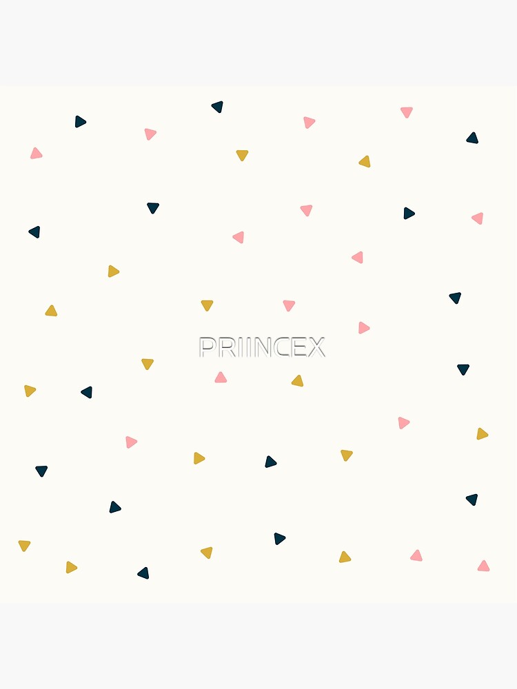 "Triangle Pattern Face Mask" Poster for Sale by PRIINCEX | Redbubble