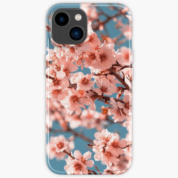 "Pink Flowers Blooming Peach Tree at Spring" iPhone Case for Sale by ...