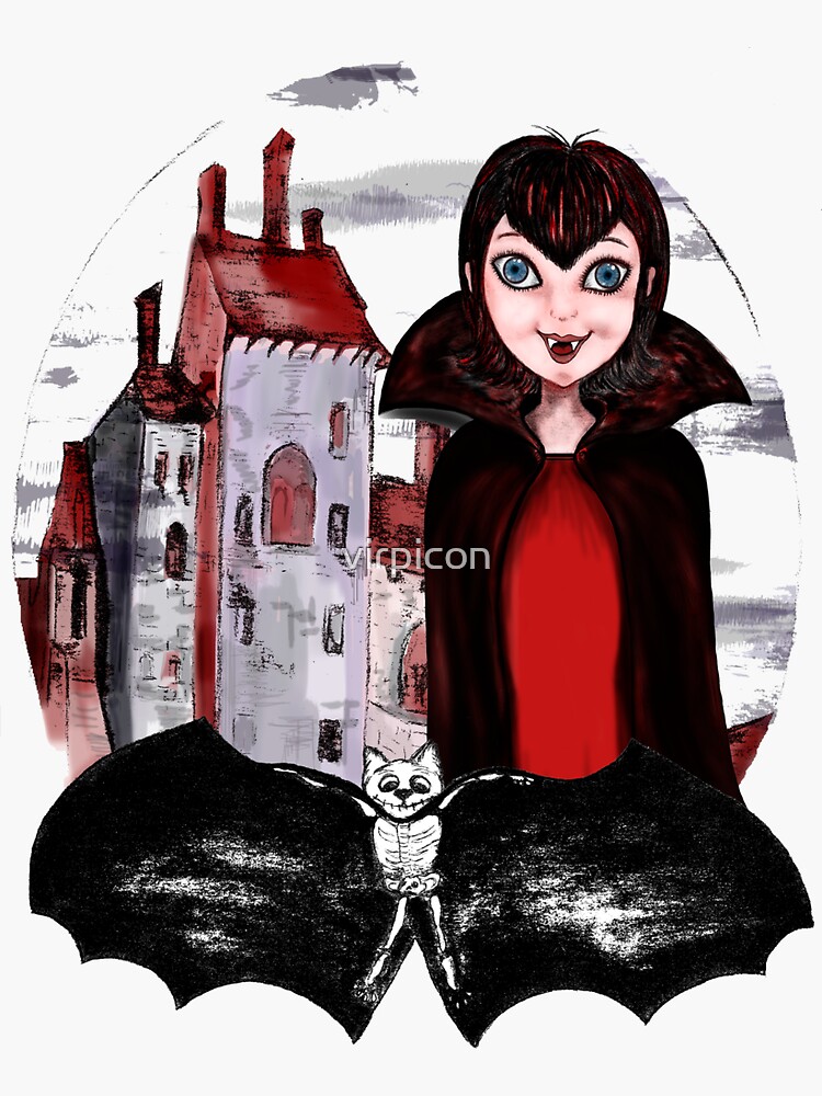 "Mavis. Hotel Transylvania" Sticker for Sale by virpicon | Redbubble