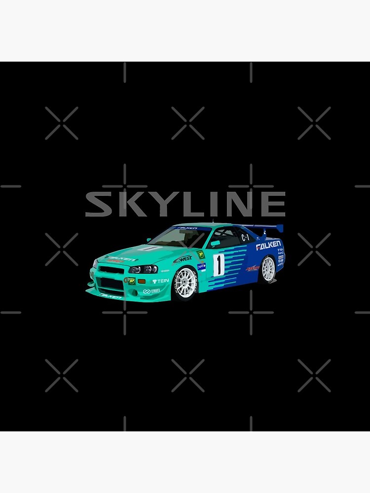 "Nissan Skyline R34 GT-R JGTC Race Car (BNR34) " Pin by FromThe8Tees ...