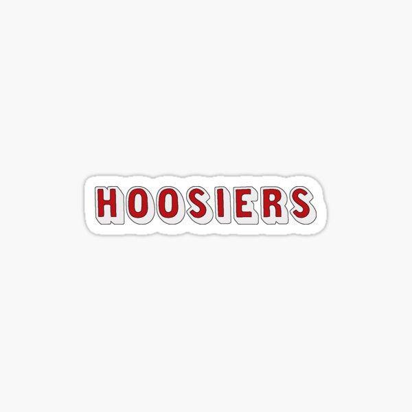 "Hoosiers - Indiana University" Sticker for Sale by joester12 | Redbubble