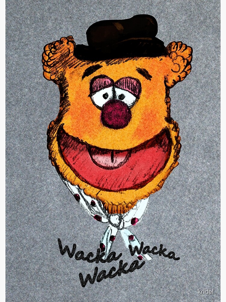 "Wacka Wacka Wacka" Poster by kridel | Redbubble