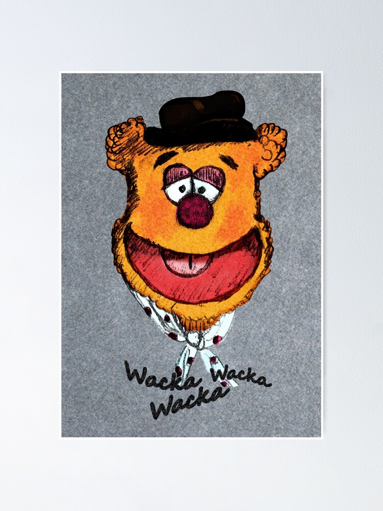 "Wacka Wacka Wacka" Poster by kridel | Redbubble