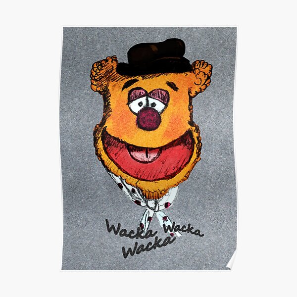 "Wacka Wacka Wacka" Poster by kridel | Redbubble