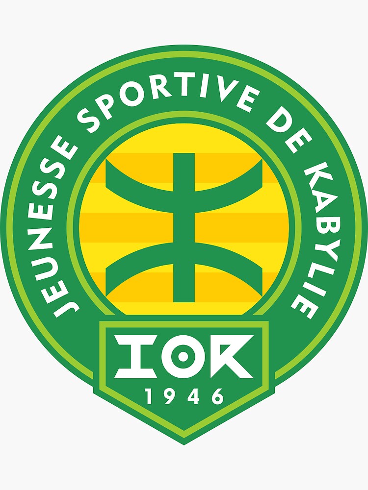 "Jeunesse Sportive de kabylie JSK" Sticker von kleezo | Redbubble
