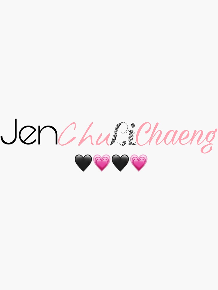 "BLACKPINK - JenChuLiChaeng " Sticker by Ajikimi | Redbubble