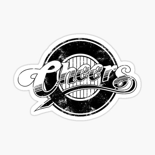 Cheers Logo Stickers | Redbubble