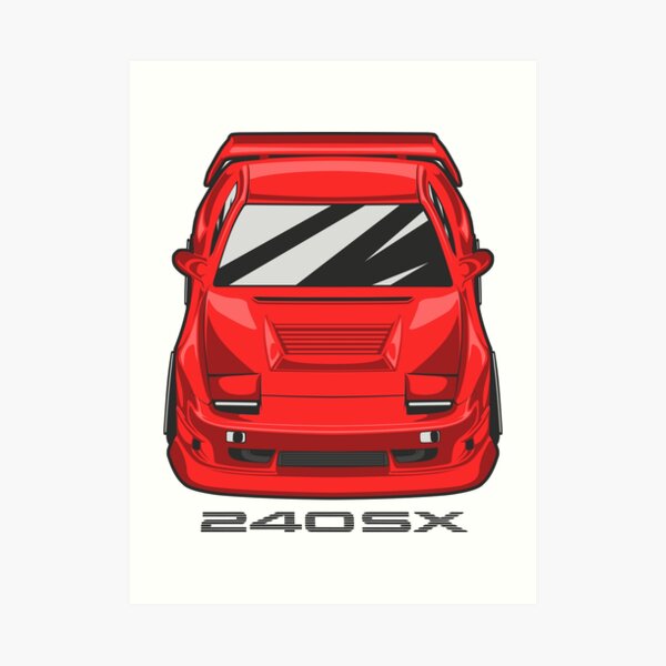 "Nissan 240sx" Art Print for Sale by w1gger | Redbubble