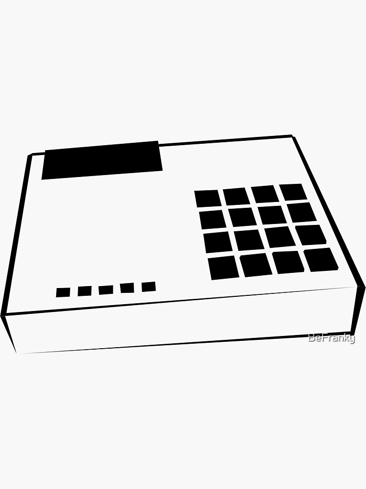 "Akai MPC Logo Hip Hop" Sticker by BeFranky | Redbubble