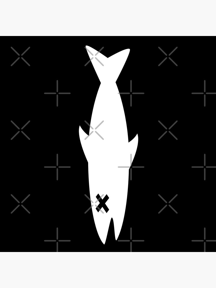 "DEAD FISH" Poster by phys | Redbubble