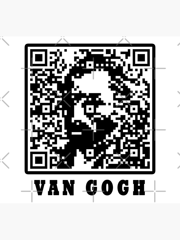 "Van Gogh's QR Code" Art Print by Benhajjjou | Redbubble