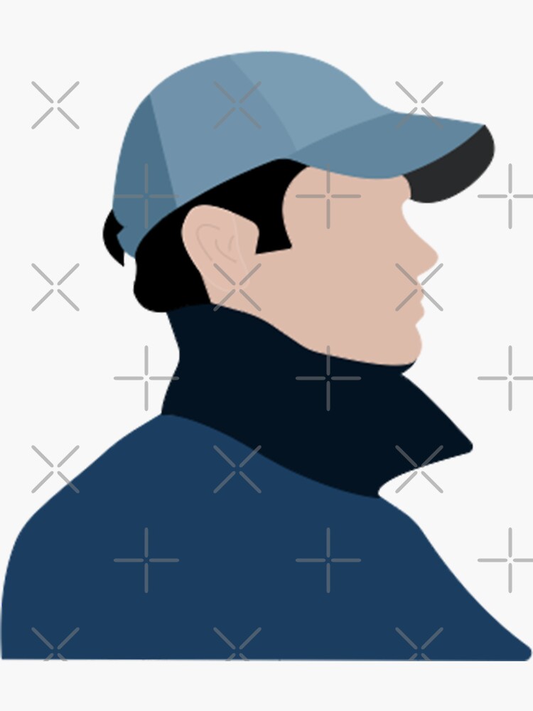 "Joe Goldberg" Sticker for Sale by AJ27 | Redbubble