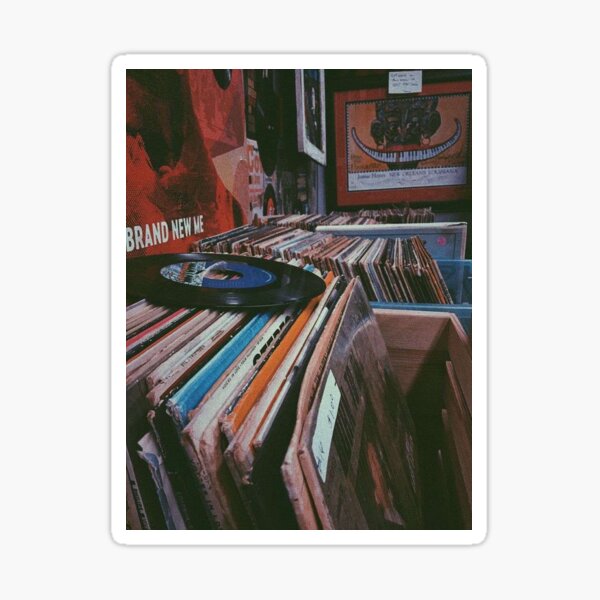 "Vinyl Record Picture" Sticker for Sale by JackAustin | Redbubble
