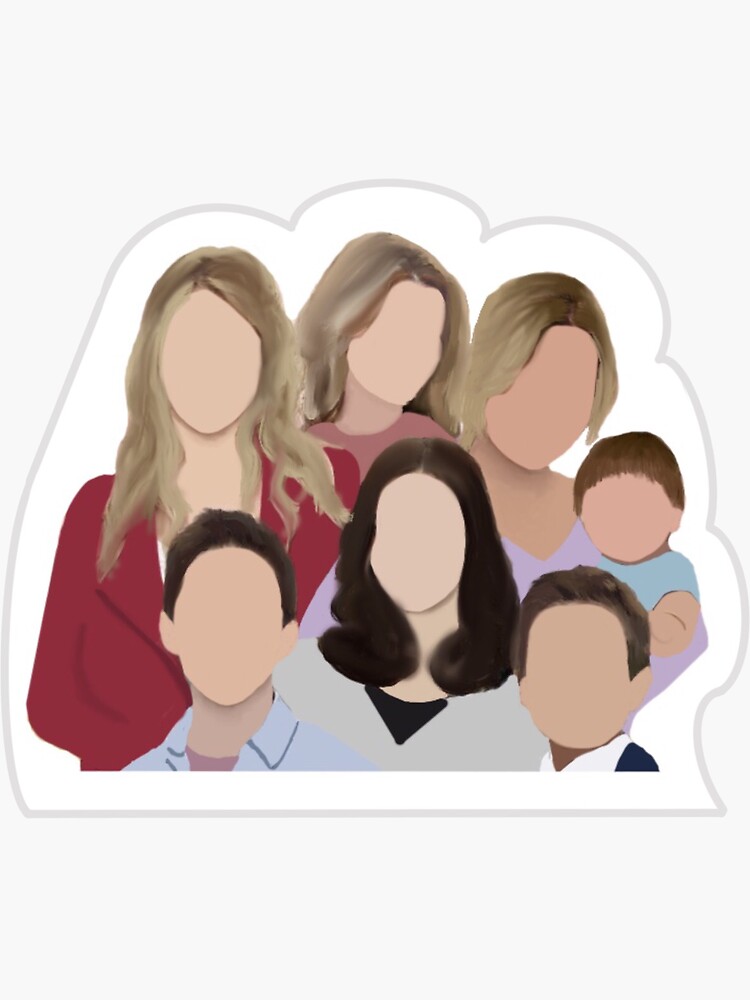 "Fuller House cast sticker" Sticker for Sale by Julia Arnett | Redbubble
