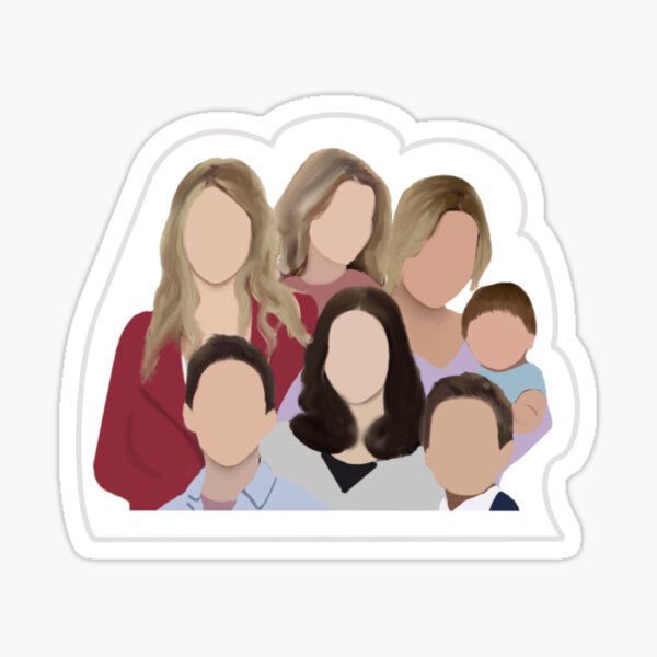 "Fuller House cast sticker" Sticker for Sale by Julia Arnett | Redbubble