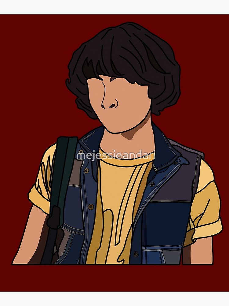 "Mike Wheeler Stranger Things Design" Art Print by mejessieandari ...