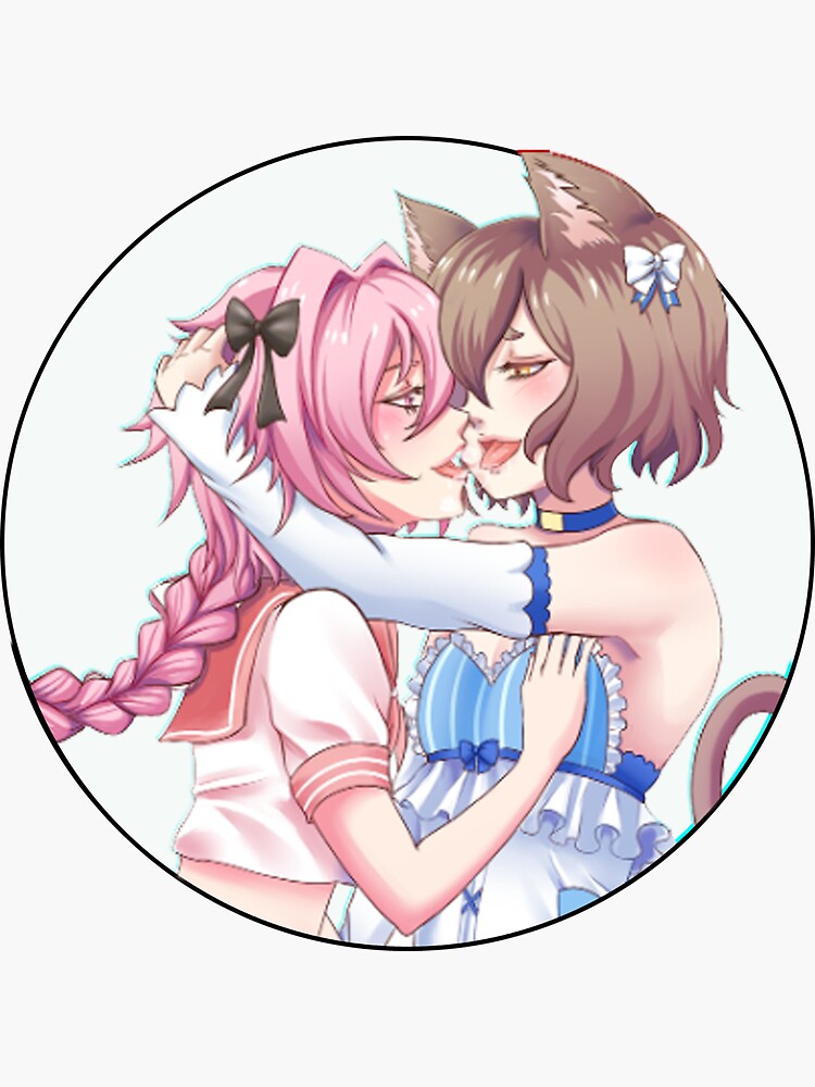 Astolfo X Felix Sticker By Weebaloo Redbubble