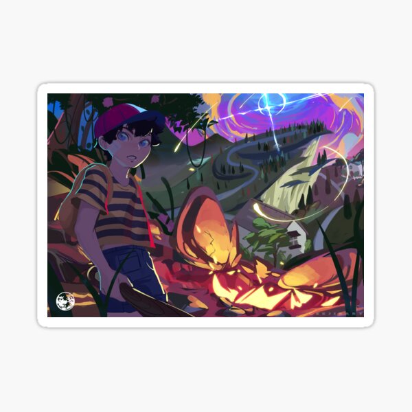 "Ness Earthbound Fanart" Sticker for Sale by CeeJinary | Redbubble