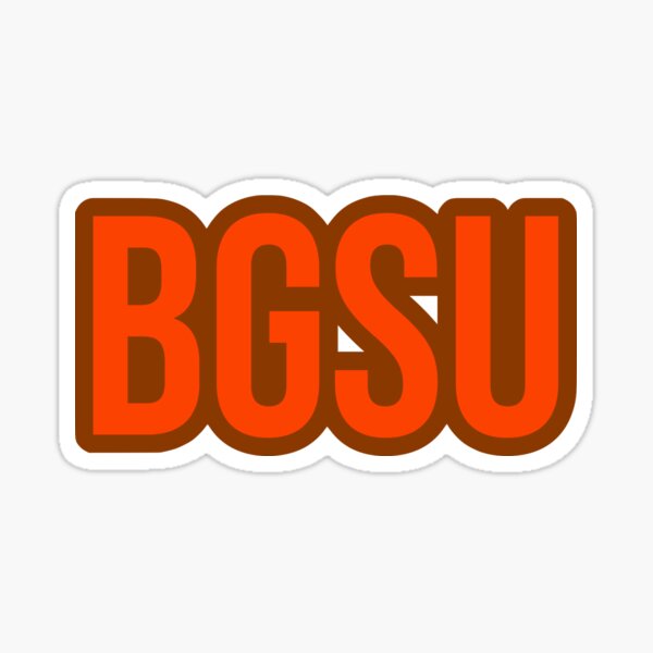 "BGSU" Sticker for Sale by kellerwalls | Redbubble