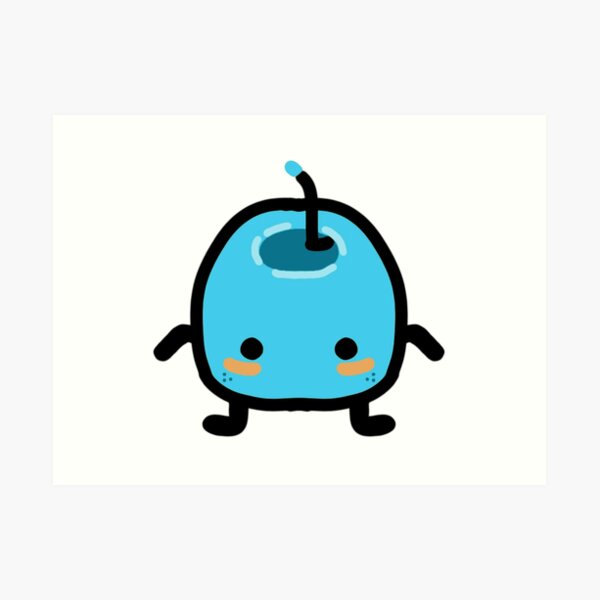 "Blue Junimo Stardew Valley" Art Print for Sale by hannahlllttt | Redbubble