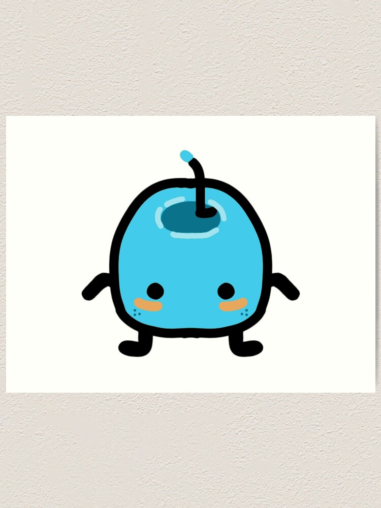 "Blue Junimo Stardew Valley" Art Print for Sale by hannahlllttt | Redbubble