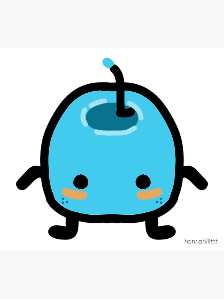 "Blue Junimo Stardew Valley" Art Print for Sale by hannahlllttt | Redbubble