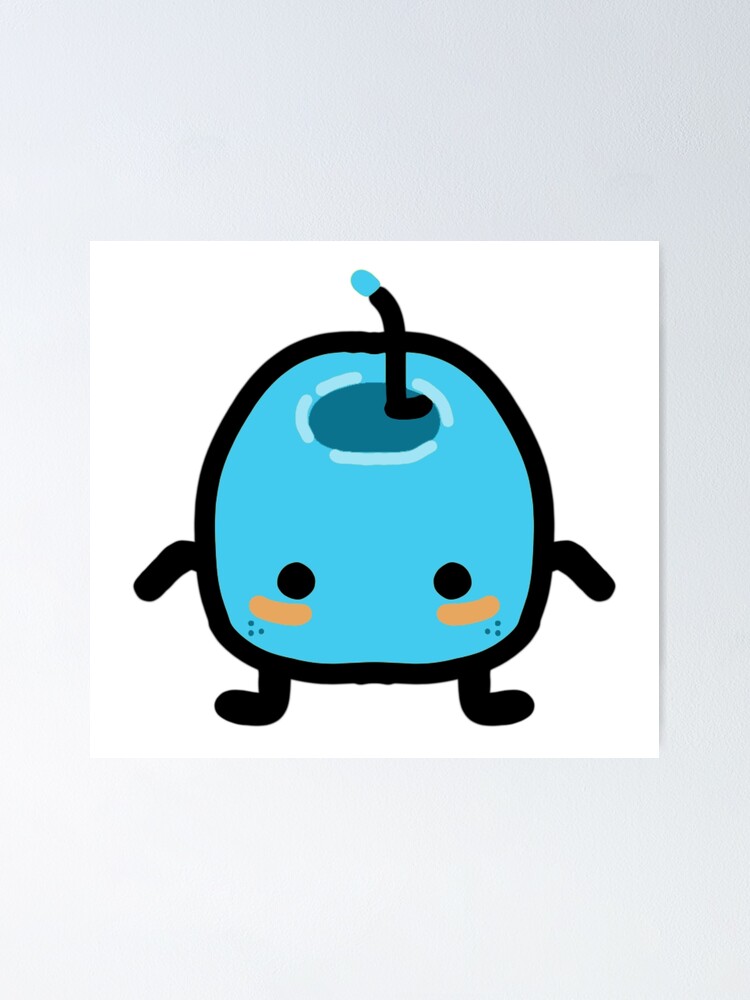 "Blue Junimo Stardew Valley" Poster by hannahlllttt | Redbubble